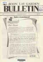 Boon Lay Garden bulletin, no. 2/94 (June 1994)