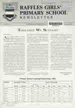 Raffles Girls' Primary School newsletter, v. 6 no. 1 (Feb. 1993)