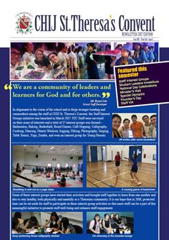CHIJ St. Theresa's Convent newsletter, issue 3 (term 3 & 4, 2017)