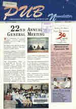 PUB newsletter, issue no. 1 (July 1995)