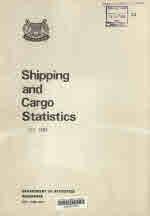 Shipping and cargo statistics, May 1986