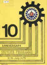 10th Anniversary souvenir programme (Union of Keppel Shipyard Employees ...