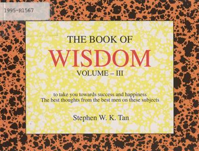 The book of wisdom : to take you towards success and happiness : the ...
