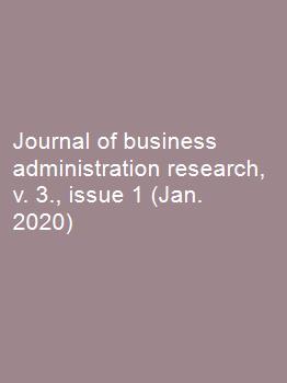Journal of business administration research, v. 3., issue 1 (Jan. 2020)